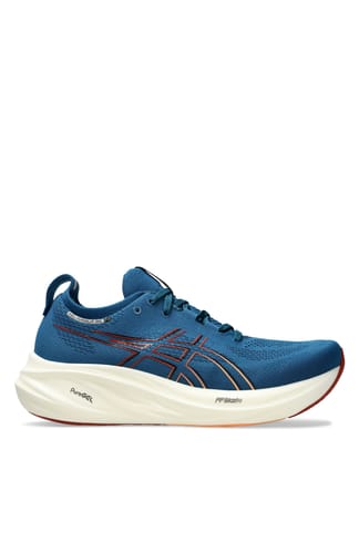 Blue Asics Mens Gel Nimbus 26 Running Shoe - Get The Label