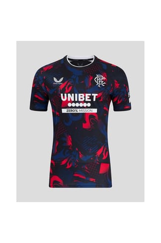 Black Castore Rangers Third Shirt 2024 2025 Adults - Get The Label