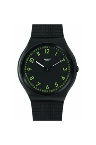 Black Swatch Watch - Get The Label