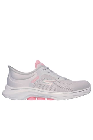 Grey Skechers Slip Ins: Go Walk 7 Valin - Get The Label