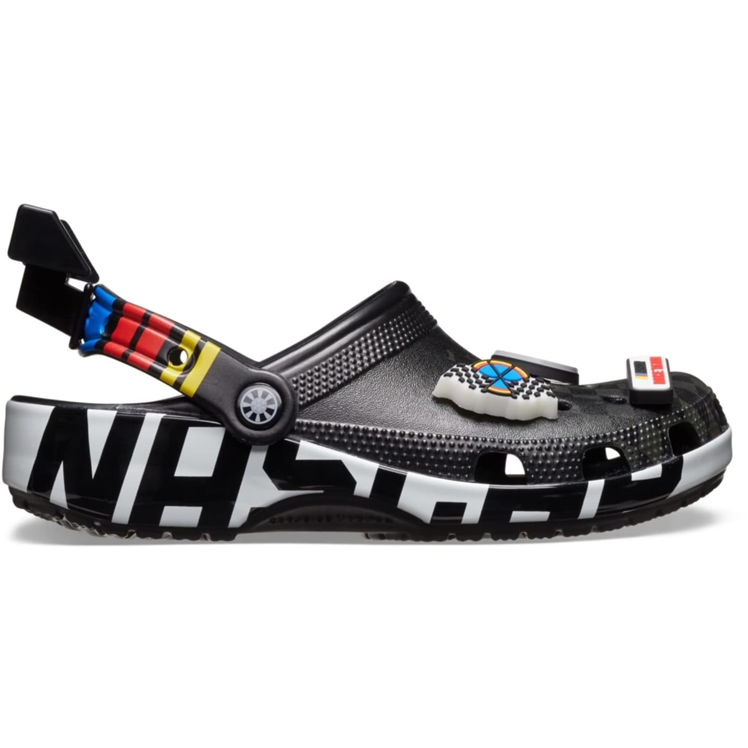 Black Crocs Nascar Cl Clog - Get The Label