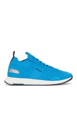 Blue Boss Titanium Running Trainers - Get The Label