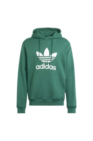 Green adidas Originals Adicolor Classics Trefoil Hoodie - Get The Label