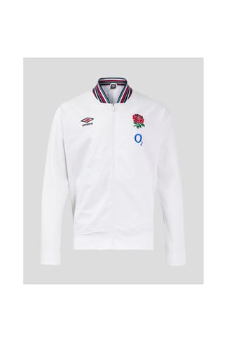 Black Umbro England Rugby Anthem Jacket 2024 2025 Adults - Get The Label