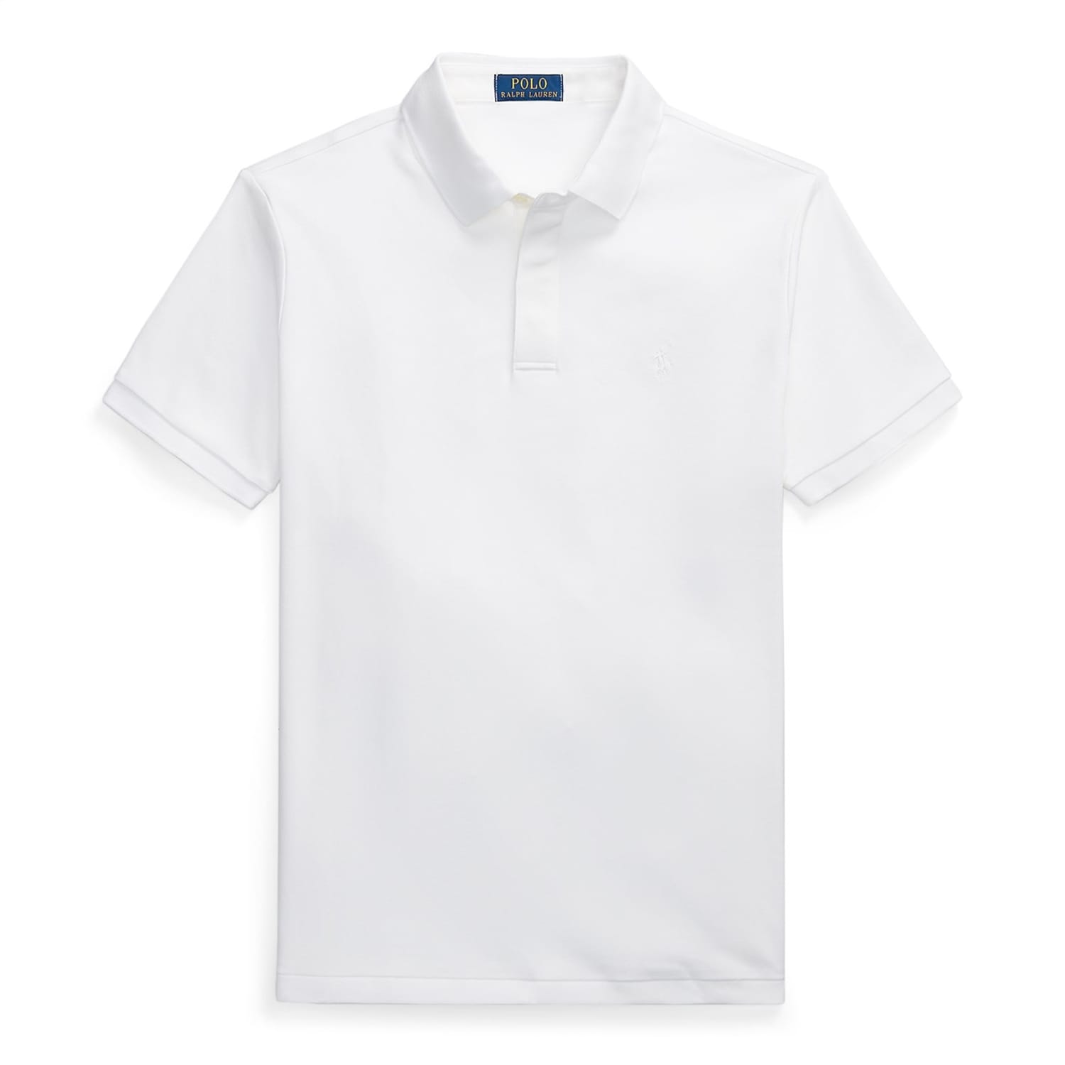 White Polo Ralph Lauren Interlock Polo - Get The Label