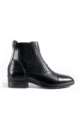 Brown Brogini Trieste Laced Paddock Boot In Black Or Brown - Get The Label