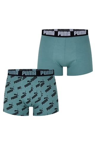 Green Puma Men Aop Bxer 2p - Get The Label