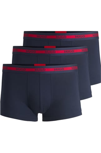 Blue Hugo 3 Pack Boxers - Get The Label