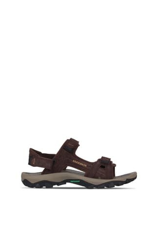 Brown Karrimor Mens Antibes Leather Walking Sandals - Get The Label