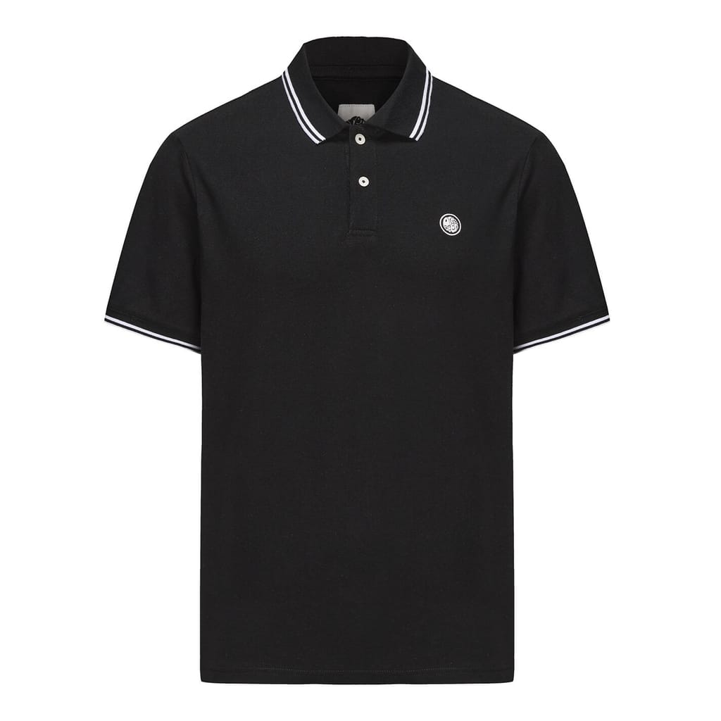 Black Pretty Green Mens Barton Polo - Get The Label