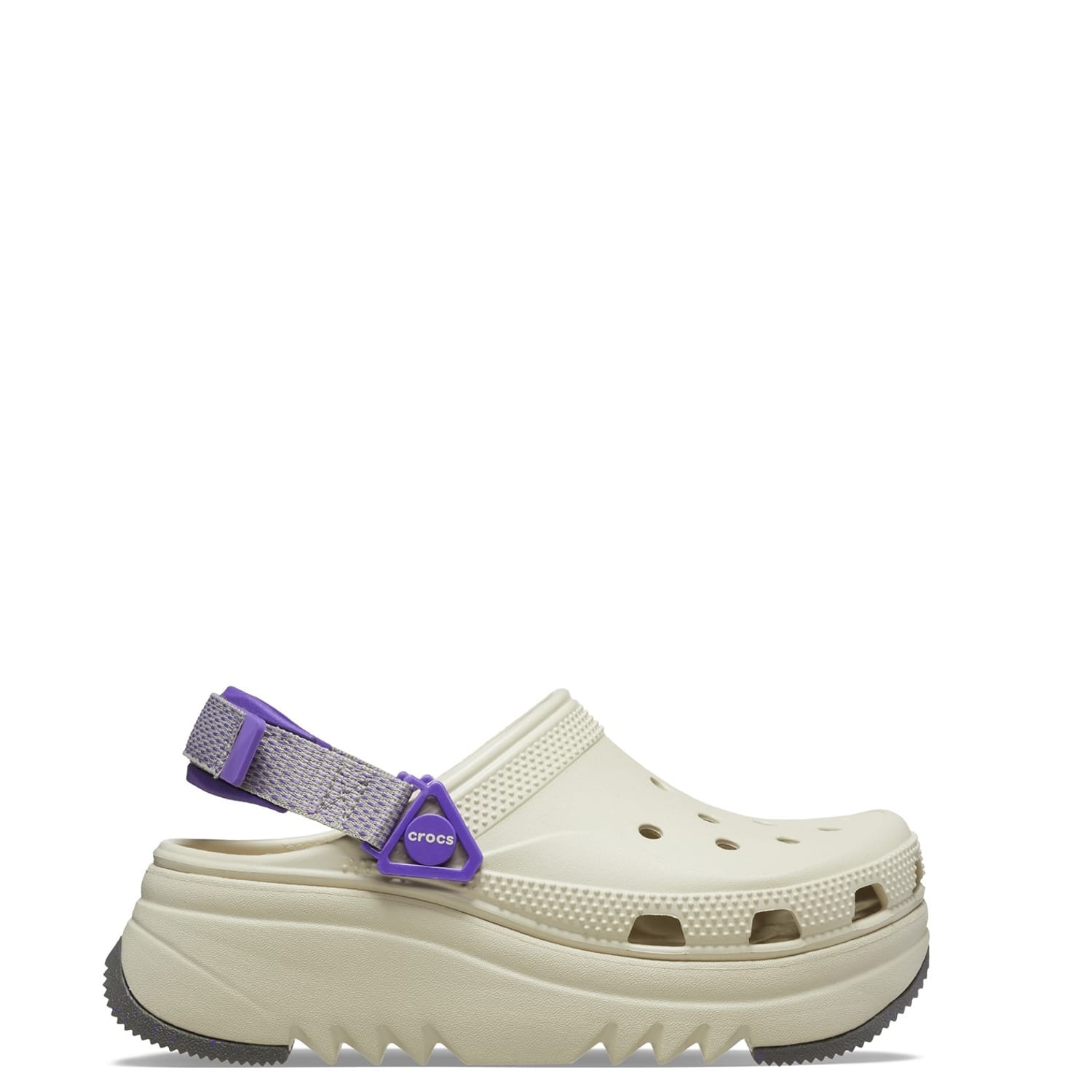 Beige Crocs Xscape Platform Mules - Get The Label