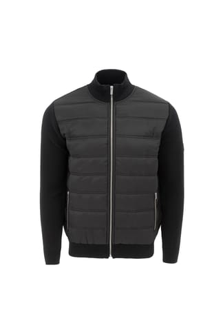 Black Firetrap Men Hybrid Jacket - Get The Label