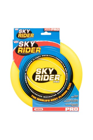 Yellow Wicked Sky Rider Pro Frisbee Juniors - Get The Label