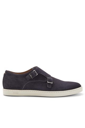 Dark Blue Boss Devin Monk Shoes - Get The Label