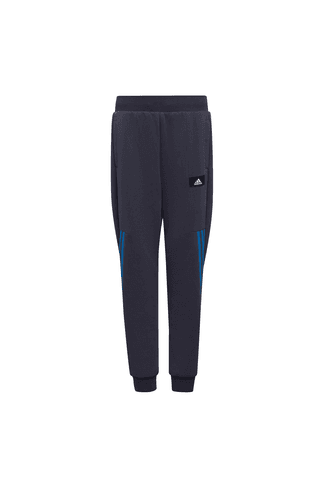 Navy adidas Boys Future Icons 3-Stripes Tracksuit Bottoms - Get The Label