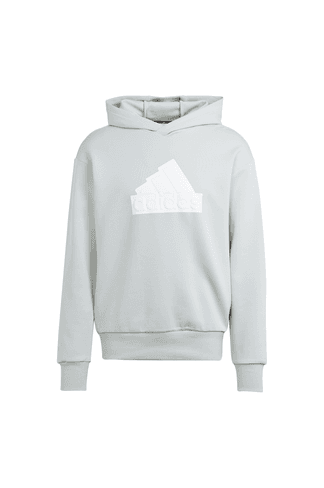 Silver adidas Future Icons Badge of Sport Hoodie - Get The Label