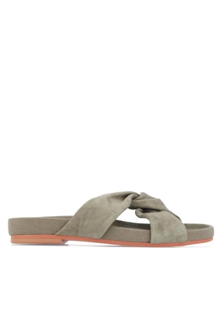 olive Clarks Womens Pure Twist Sandals - Get The Label