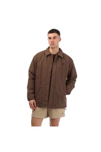 Brown New Balance Coaches Jacket - Get The Label
