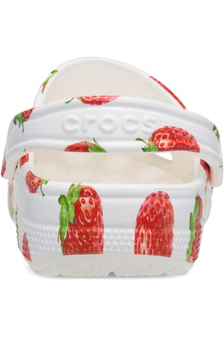 Red Crocs Classic Strawberry Clog - Get The Label