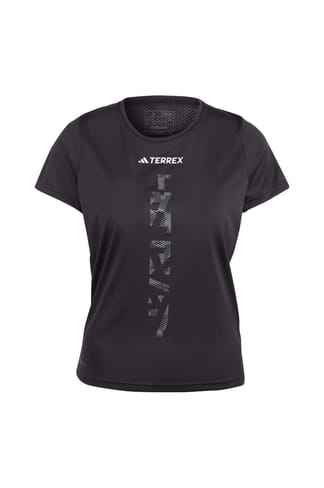 Black adidas Terrex Agravic Trail Running T-Shirt - Get The Label