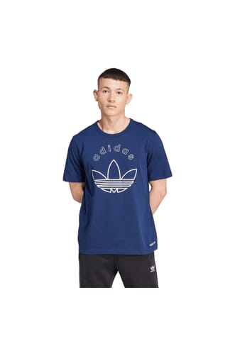 Indigo adidas Originals Graphic T-Shirt - Get The Label