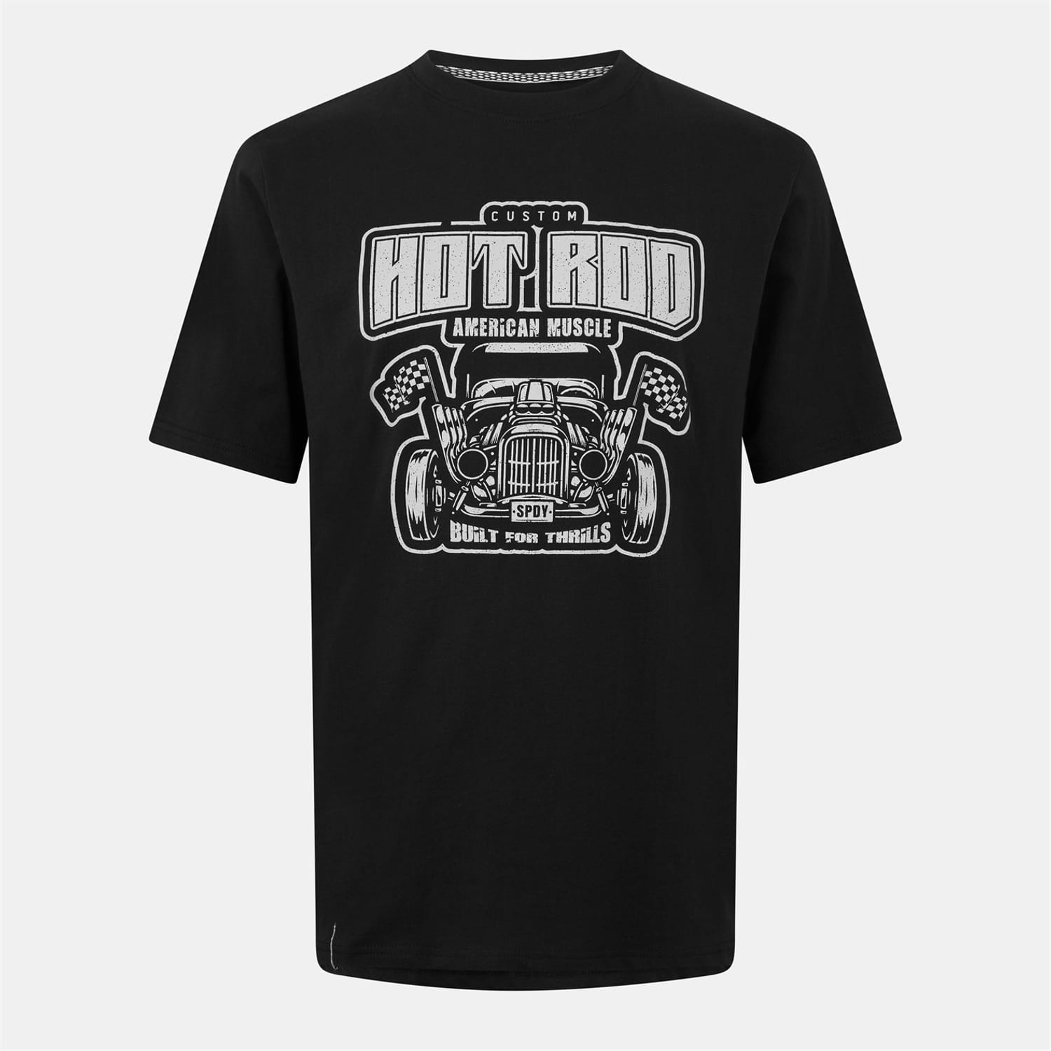 Black Threadbare Tee Benzen - Get The Label