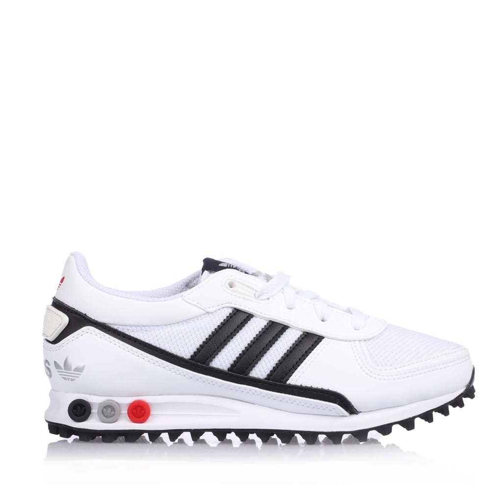 White adidas Originals Junior LA Trainer II Trainers - Get The Label