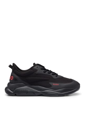 Black Hugo Boss Leon Runner Trainers - Get The Label