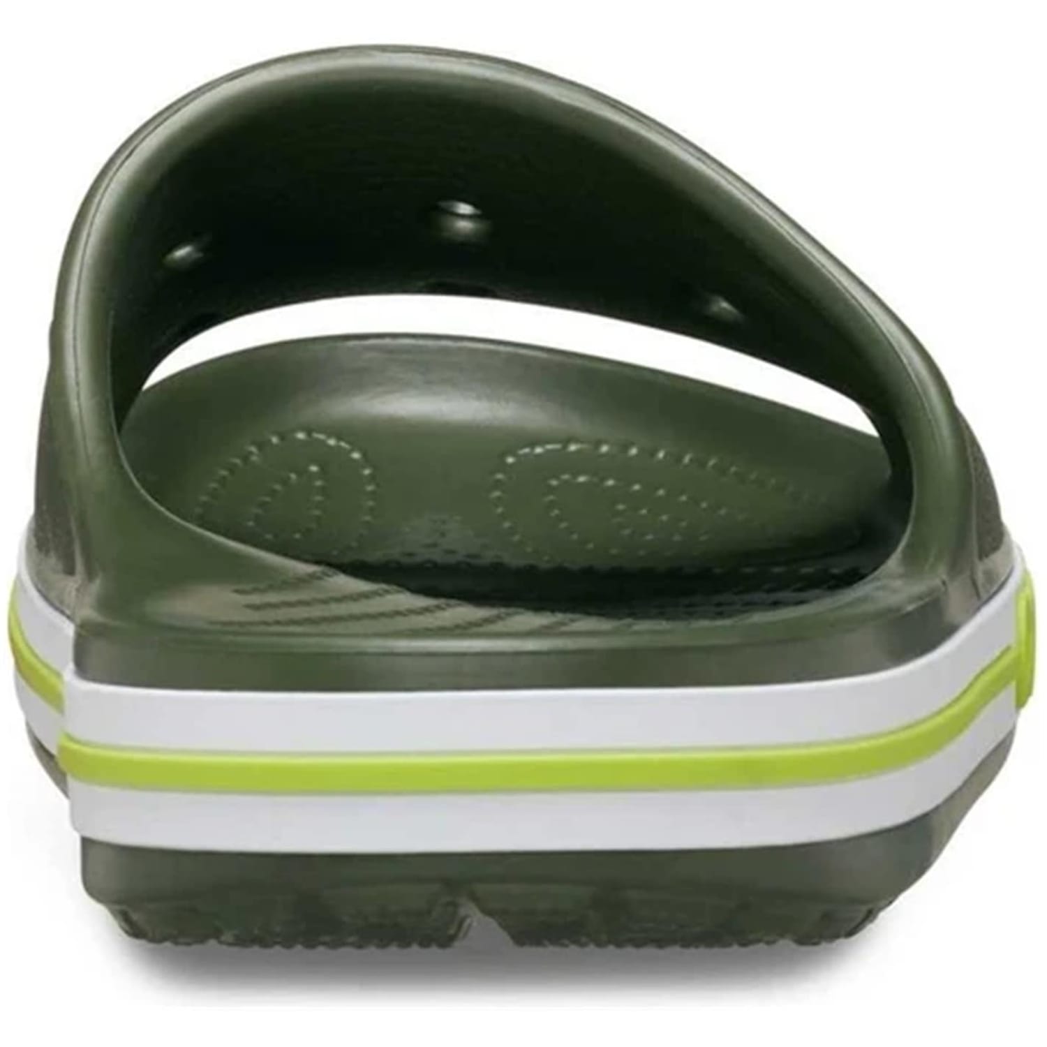 Green Crocs Bayabnd Slide - Get The Label
