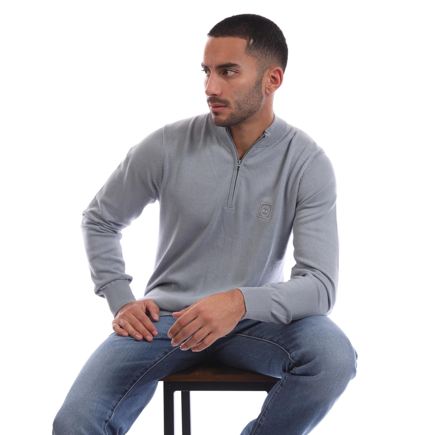 Grey Marshall Artist Siren 1/4 Zip Fleece - Get The Label