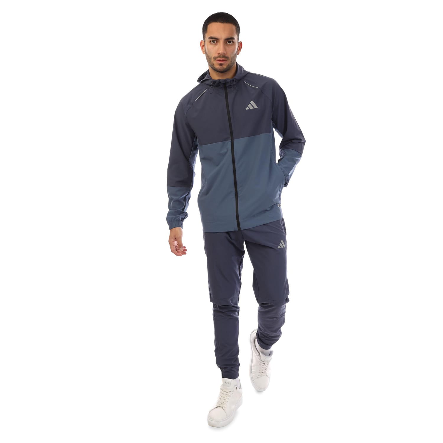 Navy adidas Climacool Woven Jacket - Get The Label