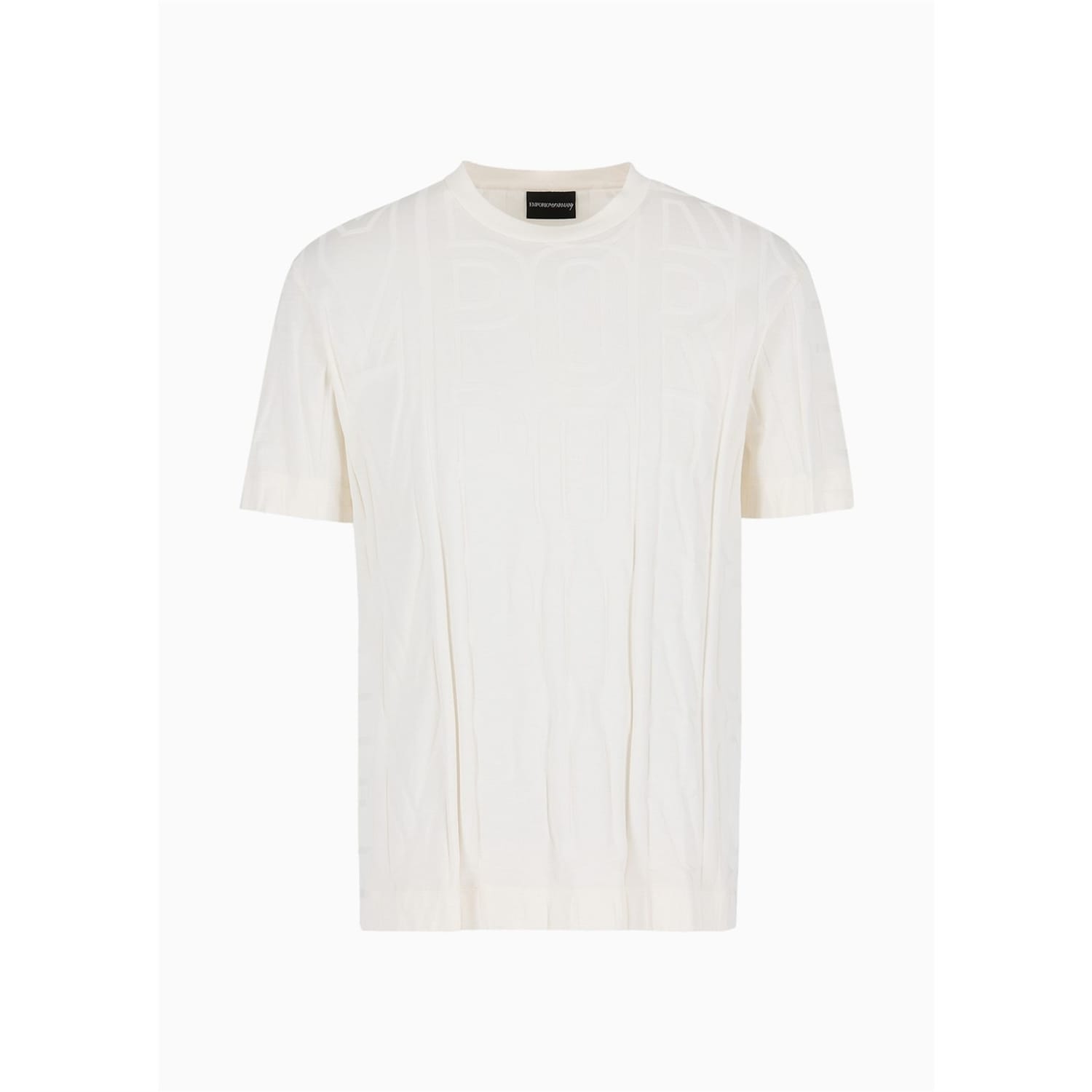 Cream Emporio Armani EA7 Ao Logo T-Shirt - Get The Label