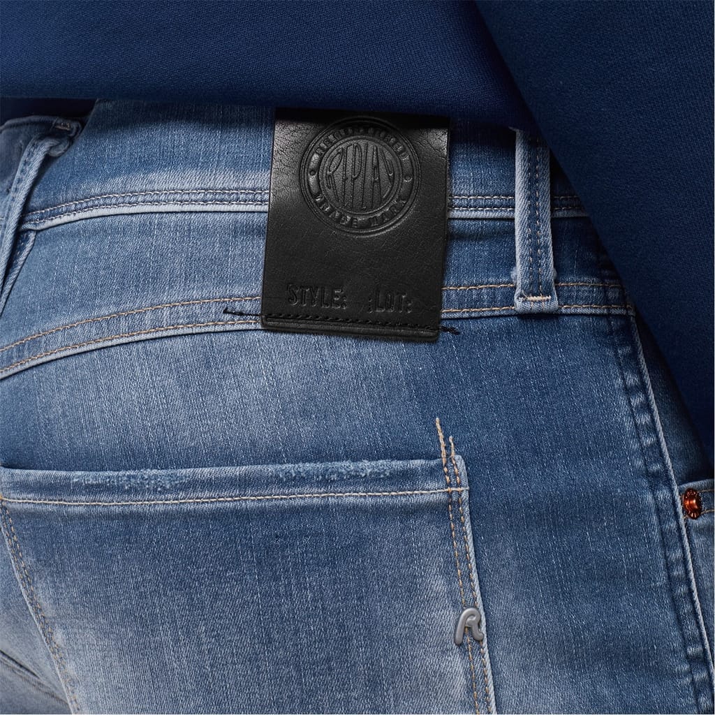 Blue Replay Hyperflex Anbass Slim Jeans - Get The Label