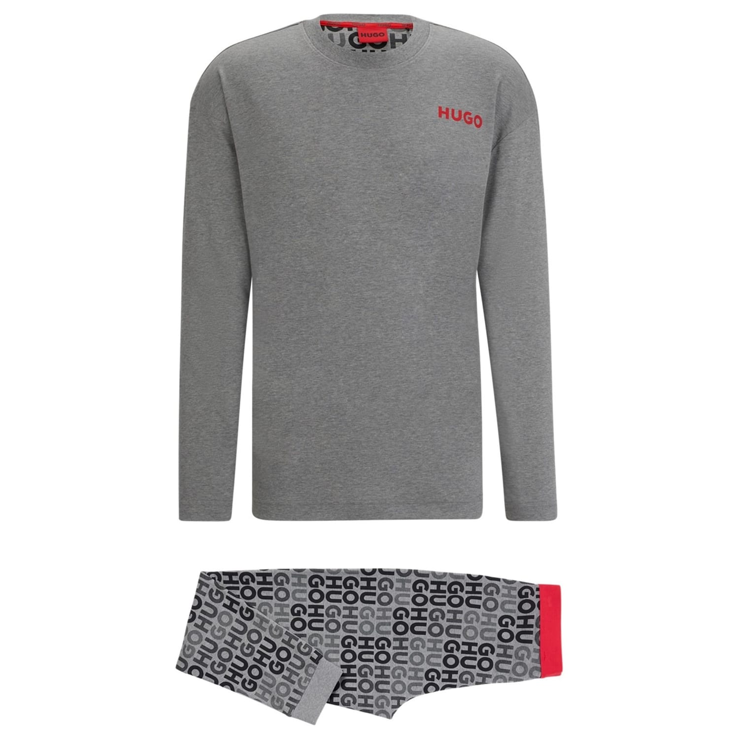 Grey Hugo Monogram Set - Get The Label
