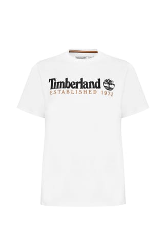 White Timberland Heritage T-Shirt - Get The Label