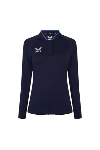 Blue Castore Long Sleeve Regular Fit Polo Shirt - Get The Label