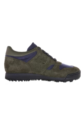 olive New Balance Rainer Low Shoes - Get The Label