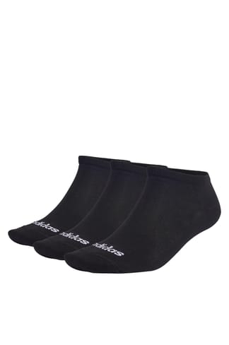 Black adidas Low Cut 3 Pack No Show Socks - Get The Label