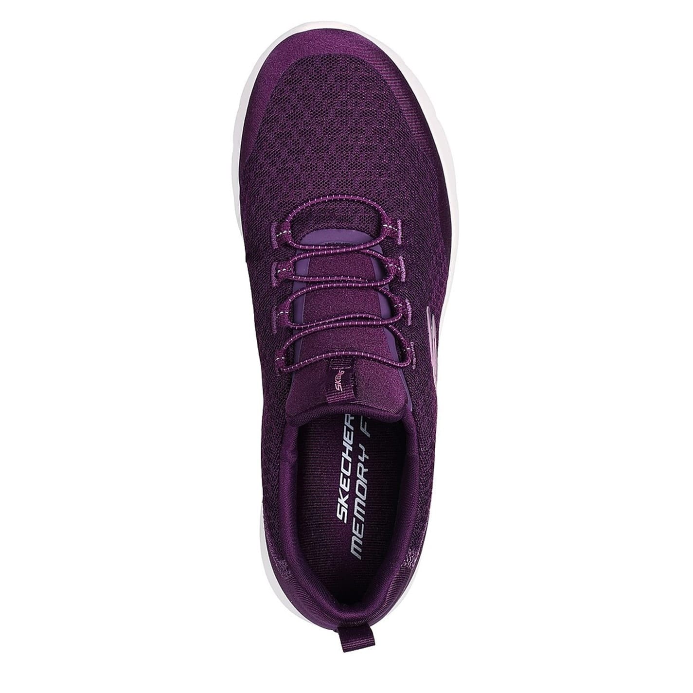 Purple skechers memory foam store