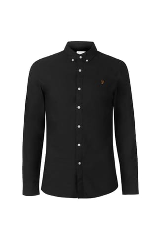 Black Farah Long Sleeve Shirt - Get The Label
