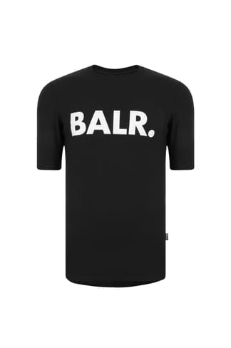 Black BALR Logo Short Sleeved T-Shirt - Get The Label