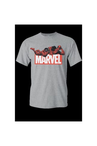 Grey Marvel Ribbed High - Get The Label