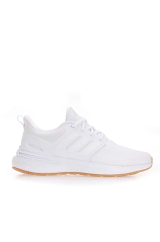 White adidas Junior RapidaSport Bounce Lace Trainers - Get The Label
