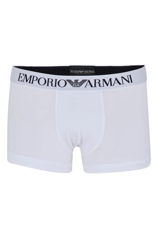 White Emporio Armani EA7 Logo Print Boxer Brief - Get The Label