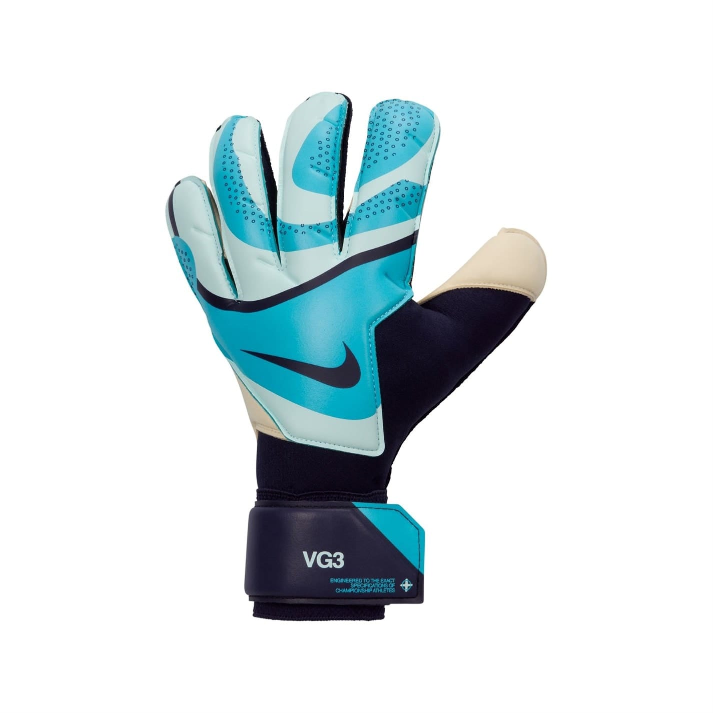 Blue Nike Mercurial Vapor Grip Goalkeeper Gloves Get The Label