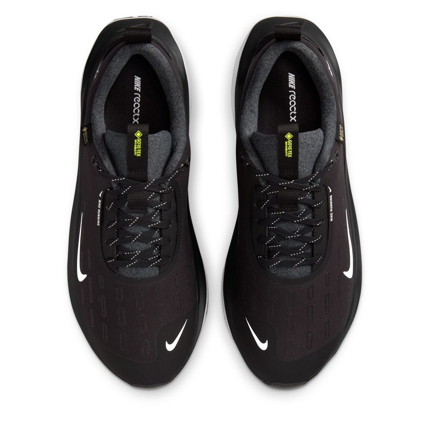 Black Nike Mens Infinity Rn 4 Gore Tex Road Running Shoes - Get The Label