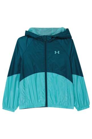 Green Under Armour Sportstyle Windbreaker Girls - Get The Label