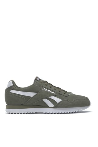 Green Reebok Mens Royal Glide Ripple Shoes - Get The Label