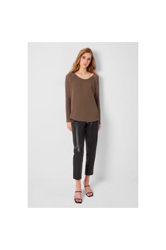 Brown French Connection Top - Get The Label