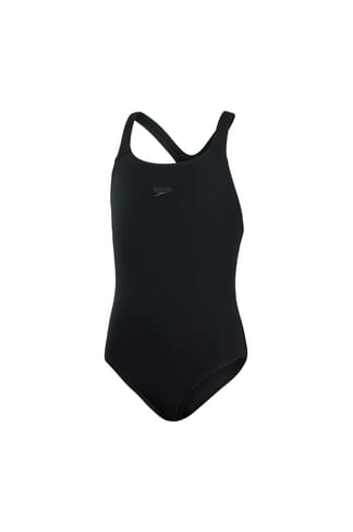 Black Speedo Endurance Plus Medalist Girls Swimsuit - Get The Label